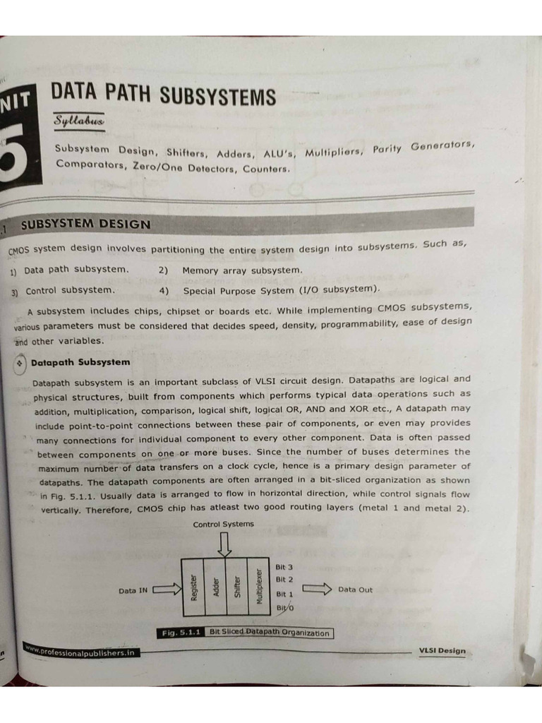 Unit 5 Vlsi | PDF