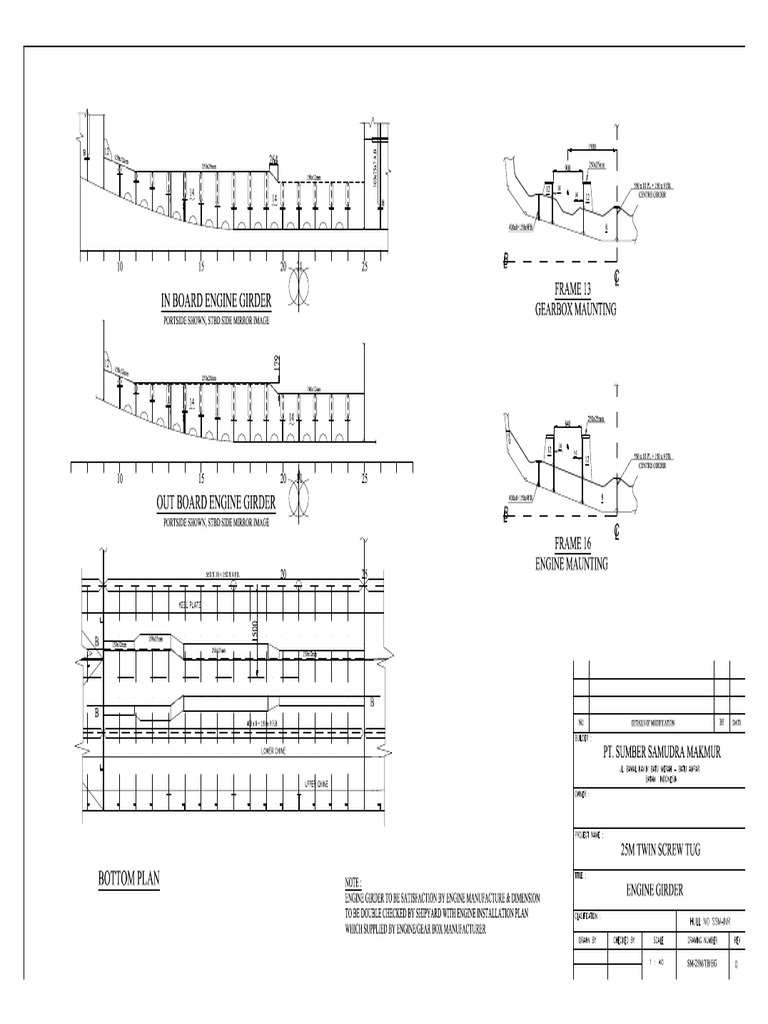 13.engine Girder - A2 - Sm-11t | PDF