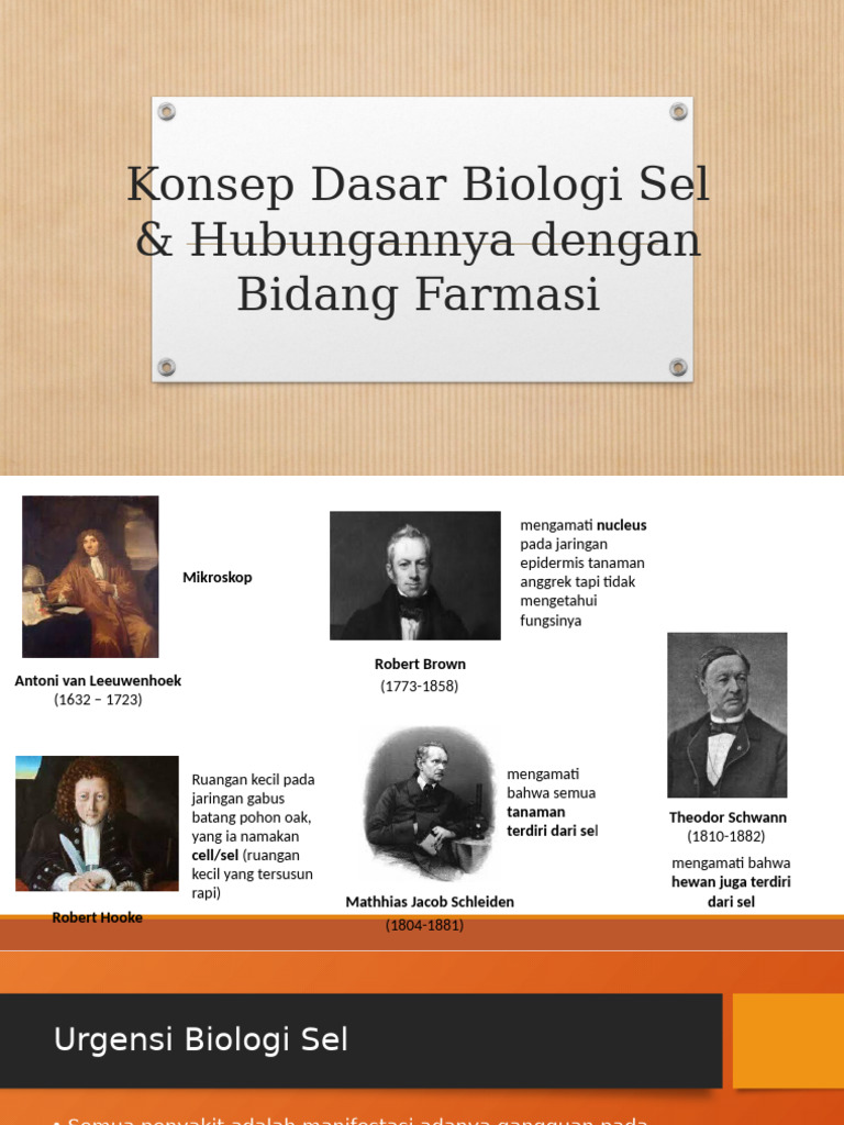 Biologi Sel dan Aplikasinya di Farmasi | PDF