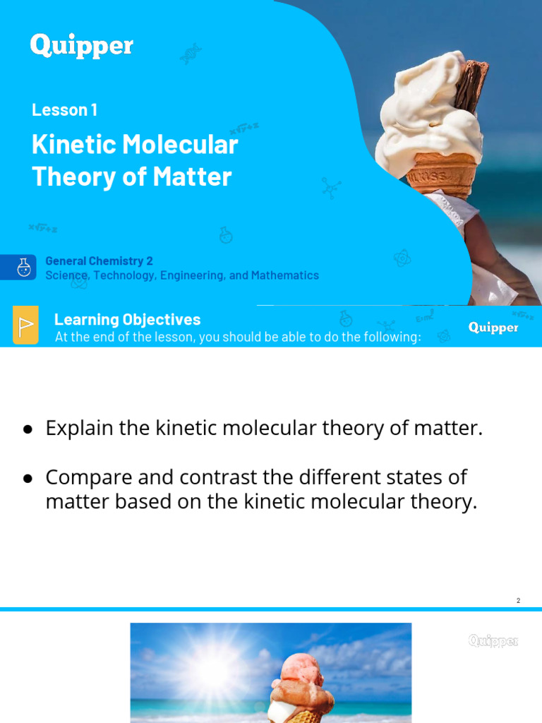 Kinetic Molecular Theory | PDF | Gases | Molecules