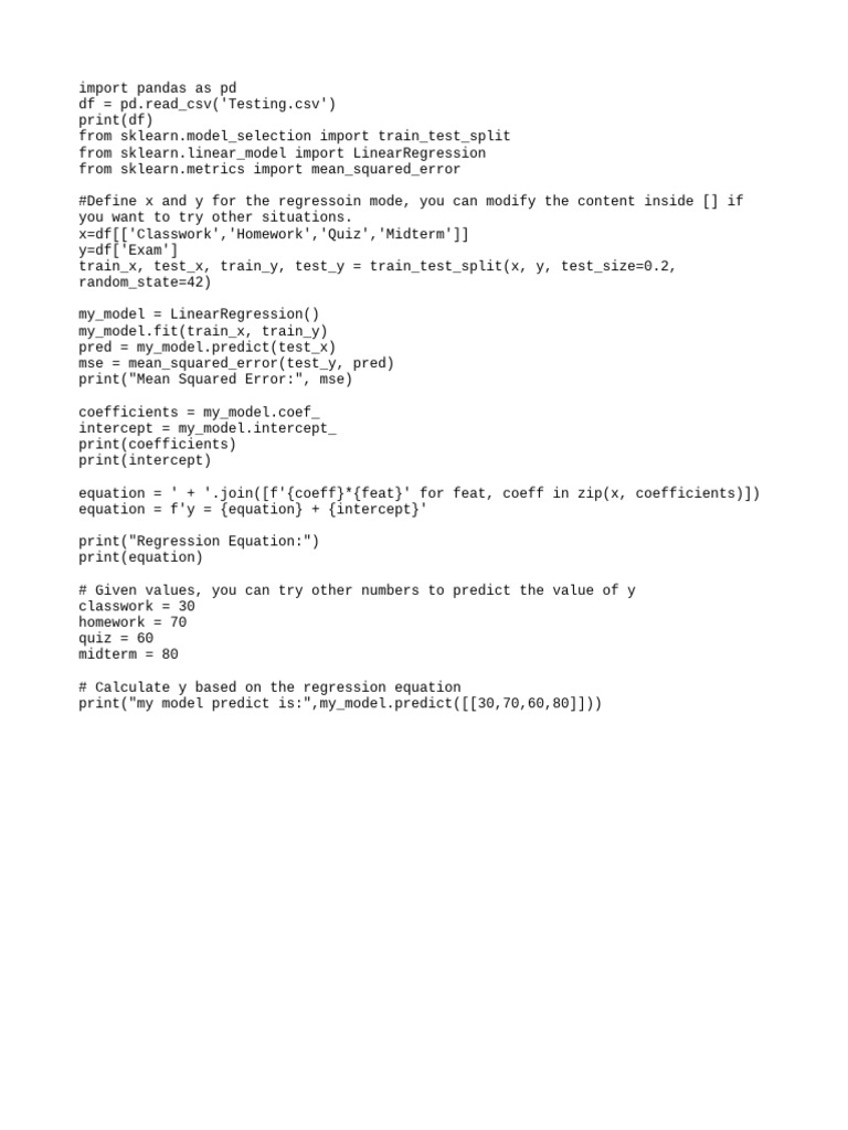 Predict Student Exam Result | PDF