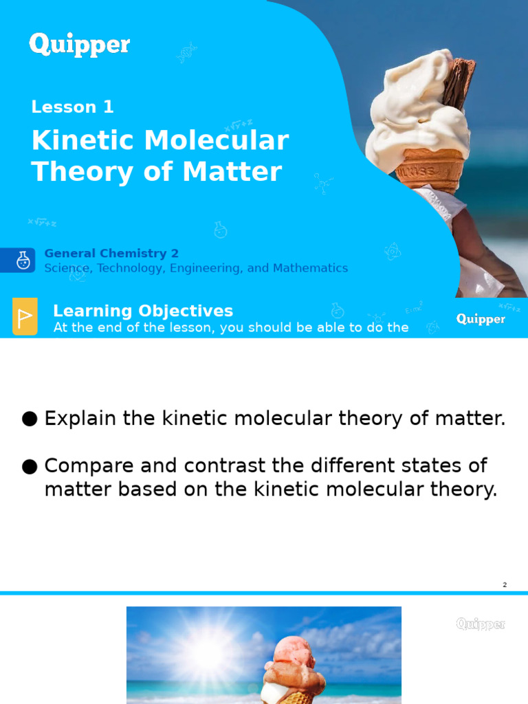Kinetic Molecular Theory | PDF | Gases | Molecules