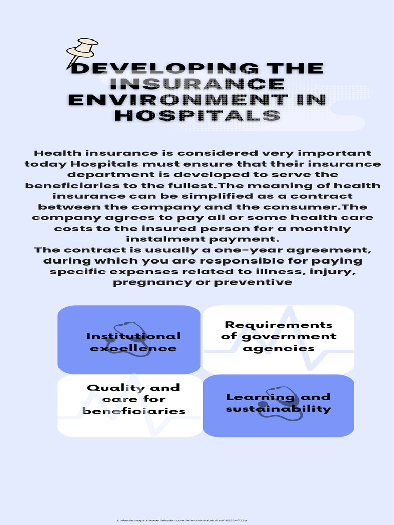 Health Insurance Is Considered Very Important Today Hospitals Must ...