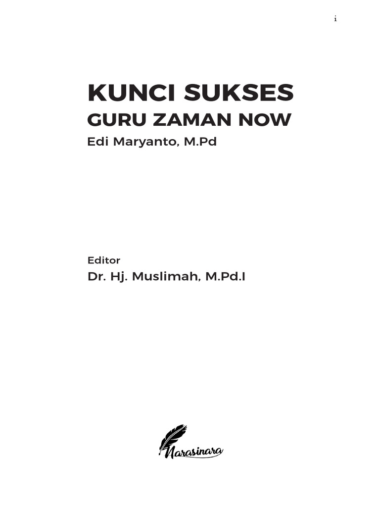 Kunci Sukses Guru Zaman Now | PDF