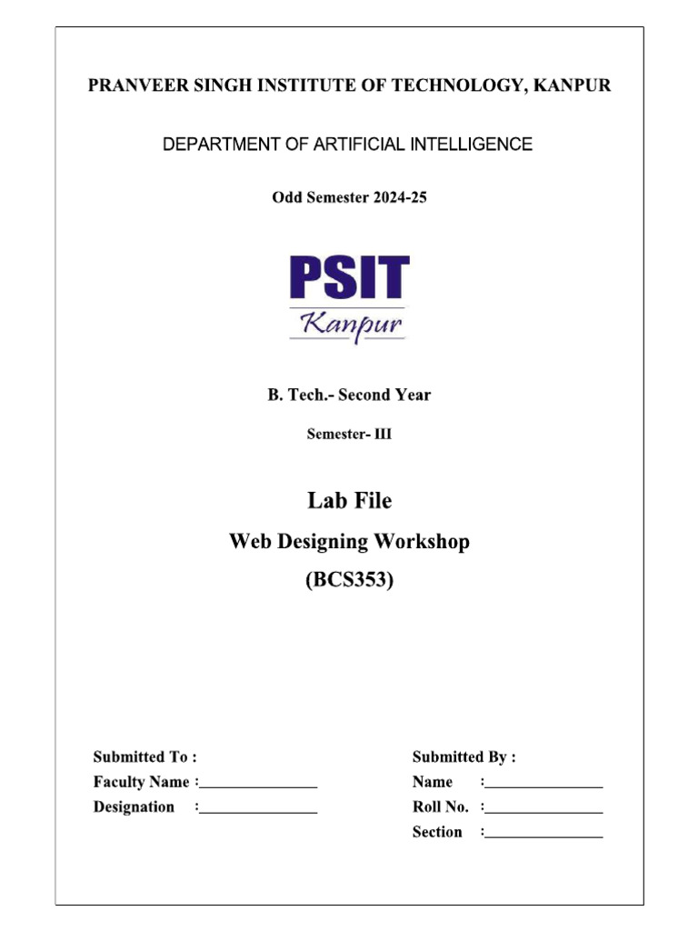 Web1 Ai 1 | PDF