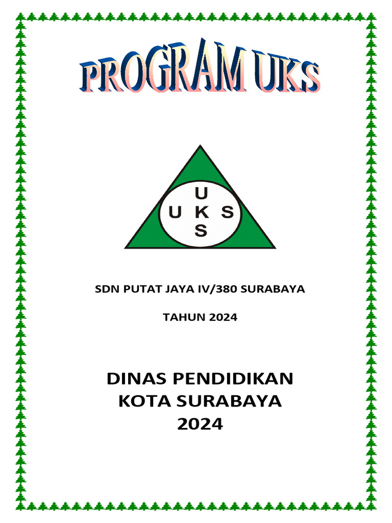 PROGRAM UKS 2024 SDN Putat Jaya IV | PDF