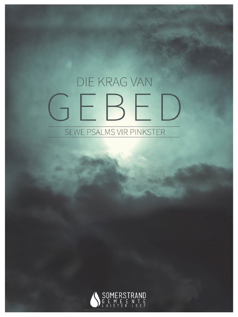 Die Krag Van Gebed Sewe Psalms Vir Pinkster | PDF
