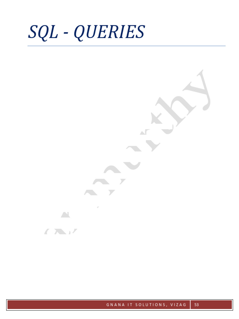 SQL MATERIAL QUIRIES | PDF | Salary | Computer Programming