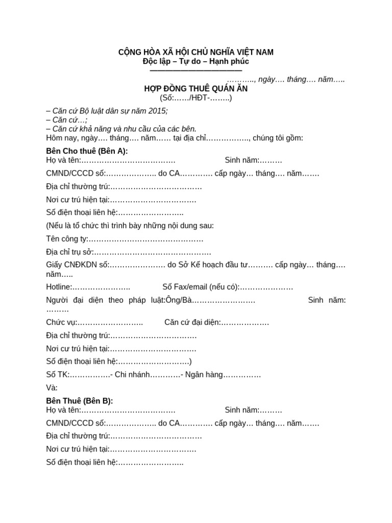 HD Thue Quan An | PDF