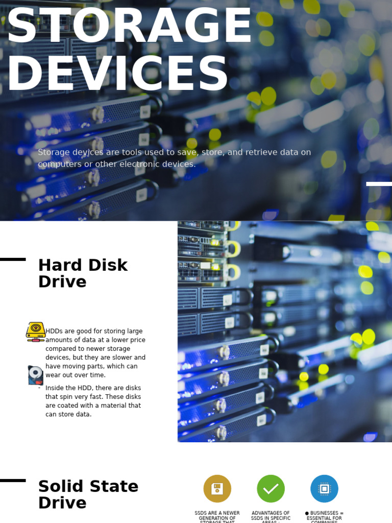 Storage Devices | PDF | Solid State Drive | Computer Data Storage