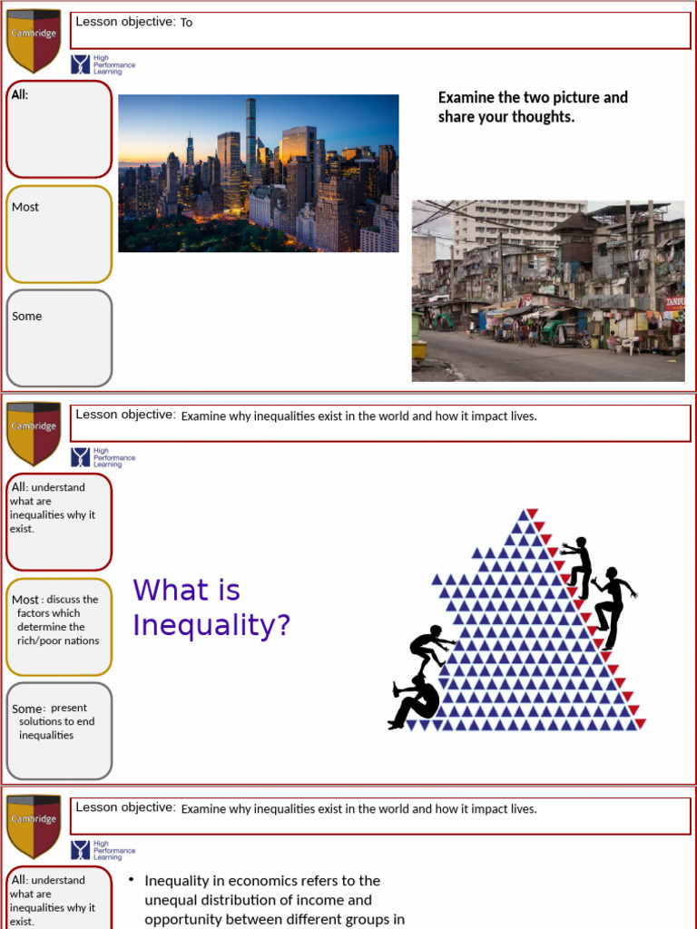 Rich World Poor World | PDF | Economic Inequality | Discrimination ...