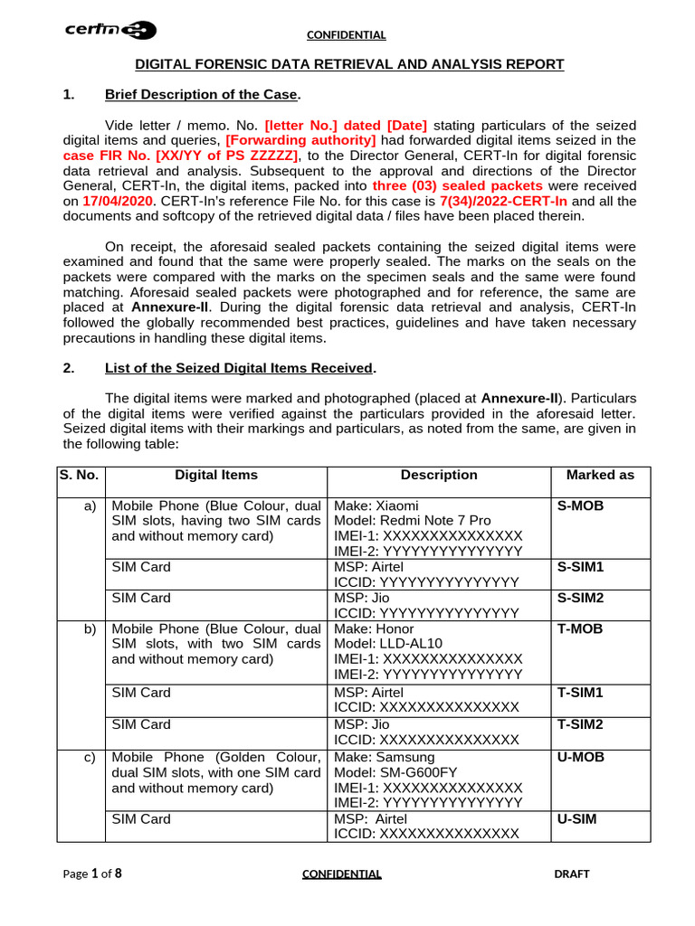 Sample (1) | PDF | Computer Forensics | Digital Forensics