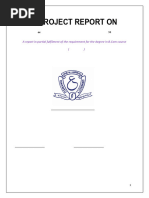 Project Report On Online Trading Bonanza | PDF | Order (Exchange ...