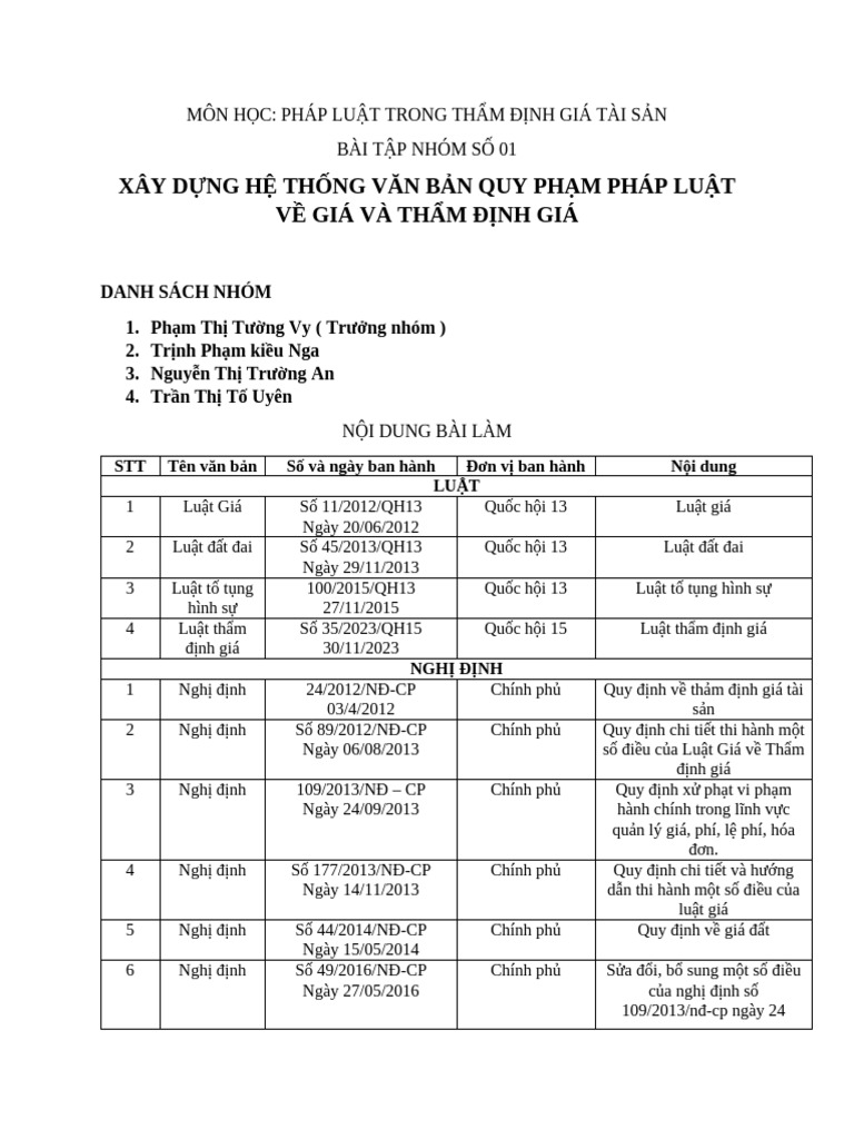 BAI TAP 1 NHOM 8 | PDF