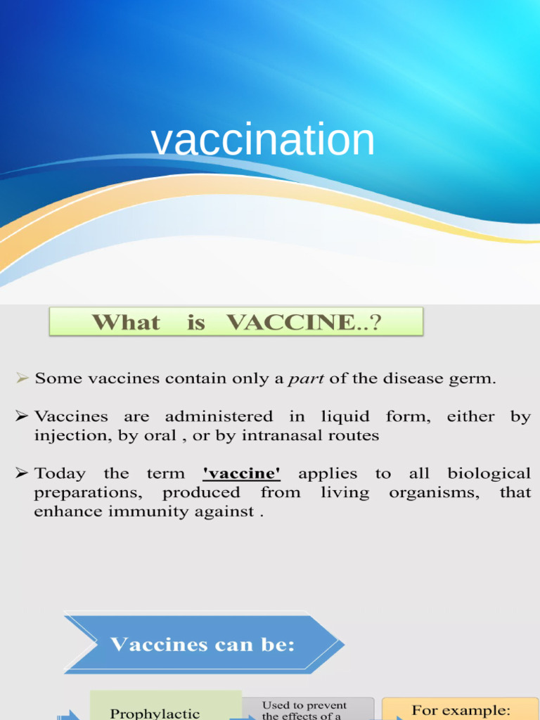 Vaccination | PDF