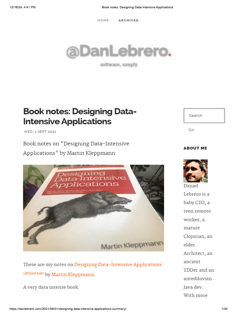 DDIA Book Notes by Martin Kleppmann | PDF | Information Technology ...