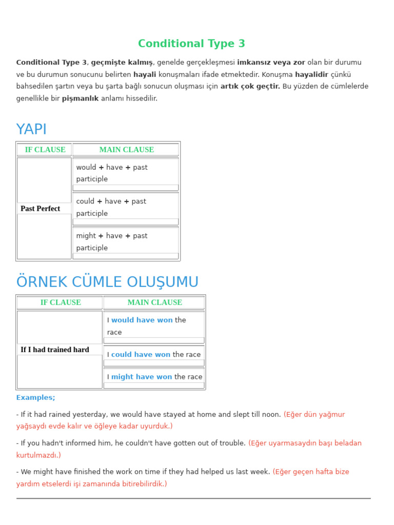 Conditional Type 3 | PDF
