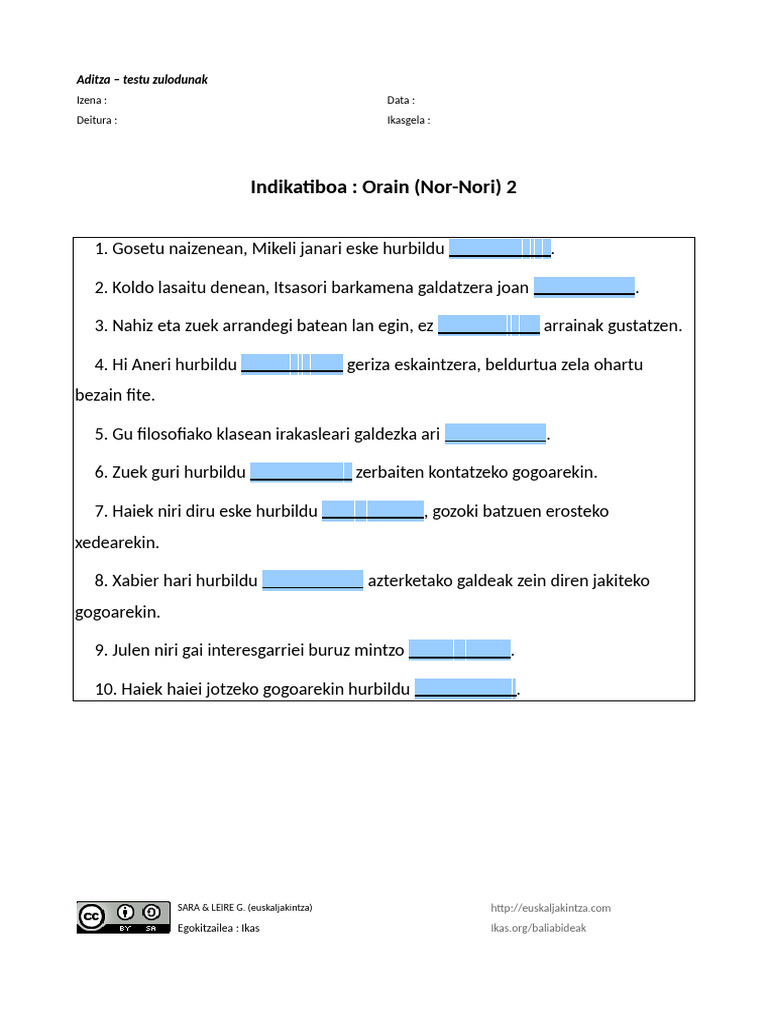 Oraina Nor-Nori 2 | PDF