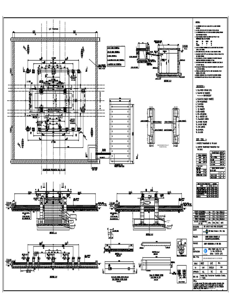 Foundation Wall Reinforcement Details | PDF