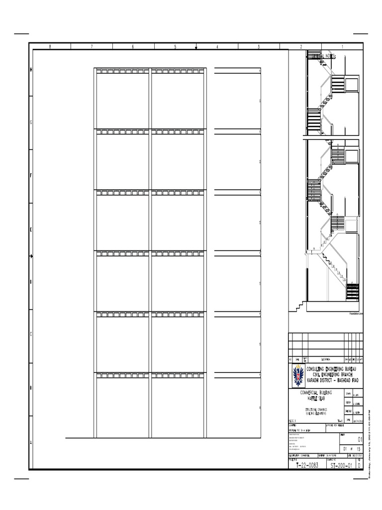 Structural Reinforcement Plans for Raft | PDF | Chess