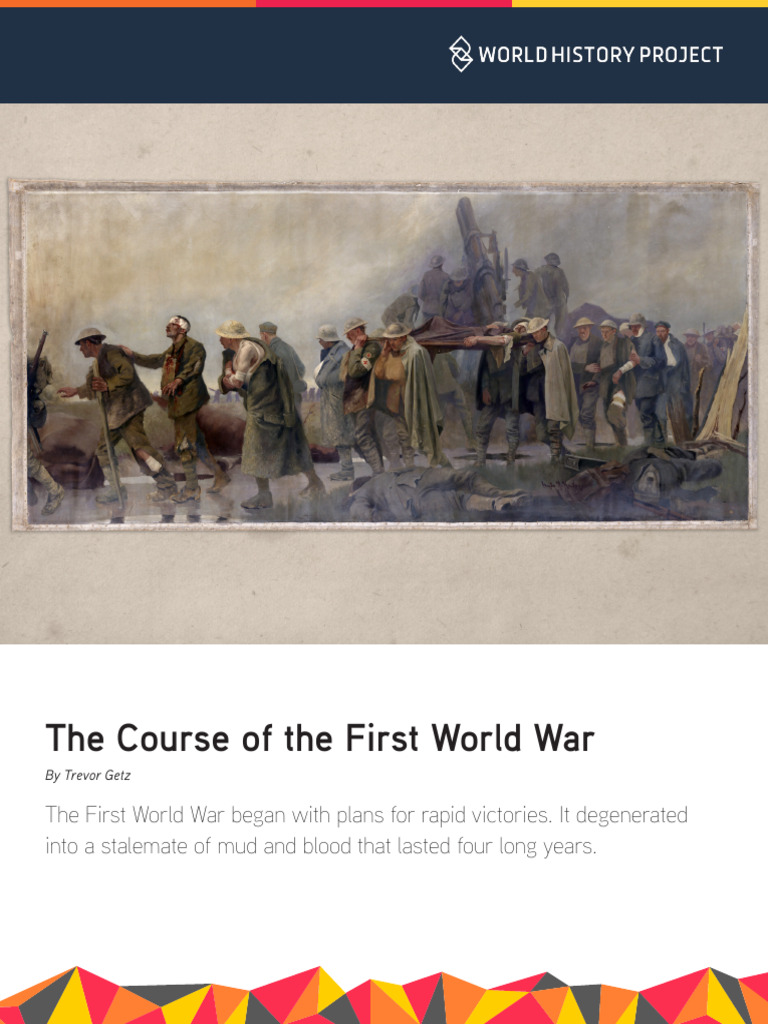 Overview of World War I's Stalemate | PDF | German Empire | World War I