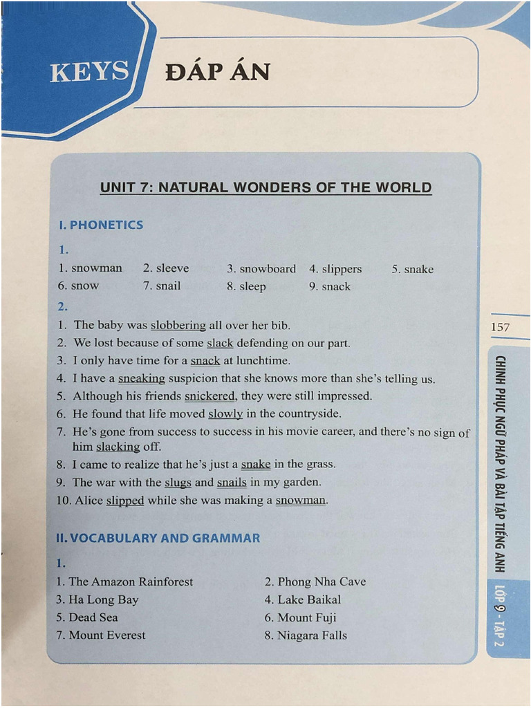 CHINH PHỤC NGỮ PHÁP VÀ BÀI TẬP TA9 GLOBAL giaoandethitienganh | PDF