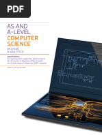 OCR A Level CS Specification (H446) | PDF | Central Processing Unit ...