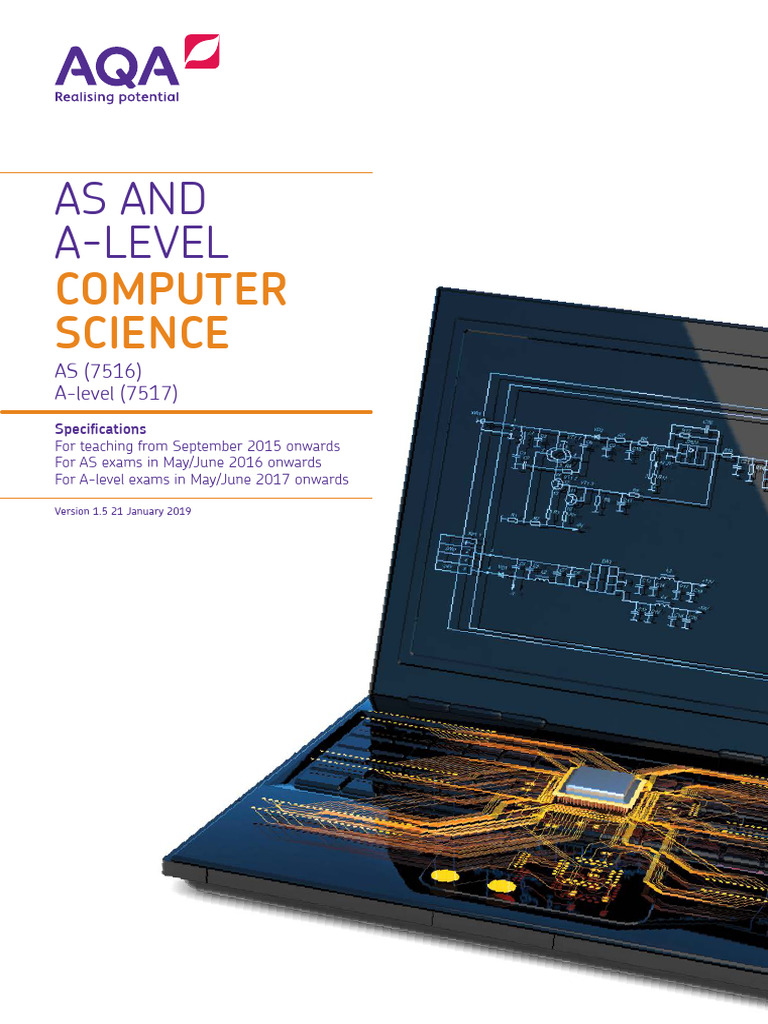 Aqa 7516 7517 SP 2015 | PDF | Byte | Multiplication