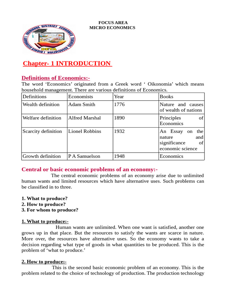 Focus Area - Micro English-1 | PDF | Utility | Demand