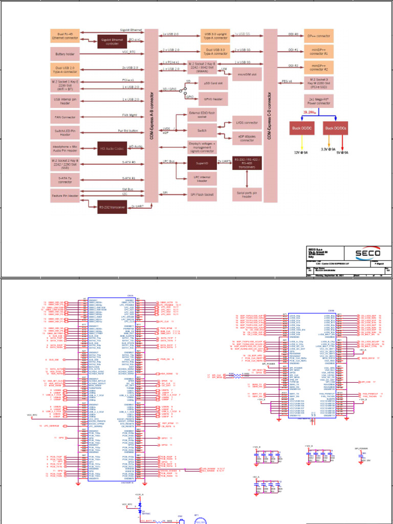 C30 - Carrier COM EXPRESS 3.5" Schematic | PDF | Office Equipment ...