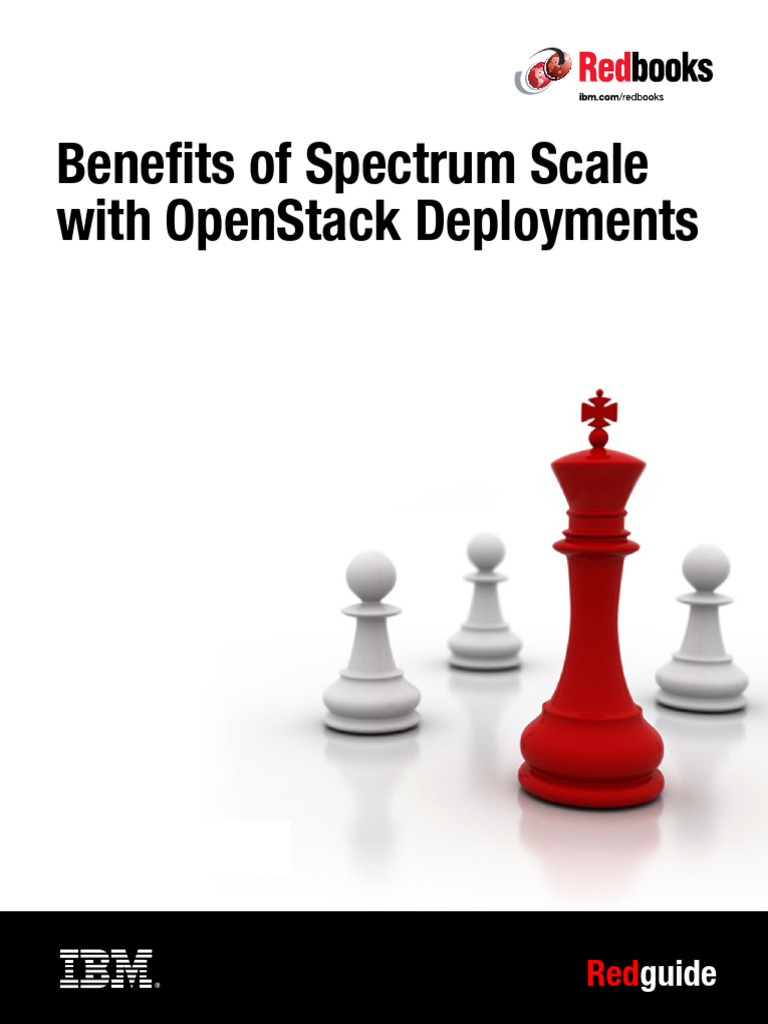 Redp5383 Benefits of Spectrum Scale With OpenStack Deployments | PDF | Open Stack | File System