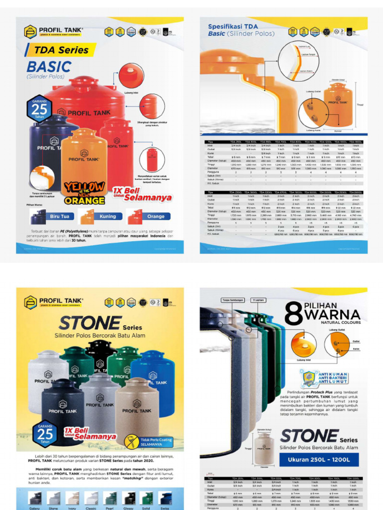 Brosur Profil Tank 2023 (Update) | PDF