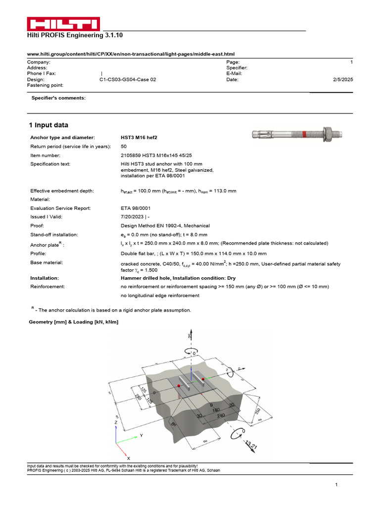 Non-Typical Brackets - C1-CS03-GS04-Case 02 | PDF