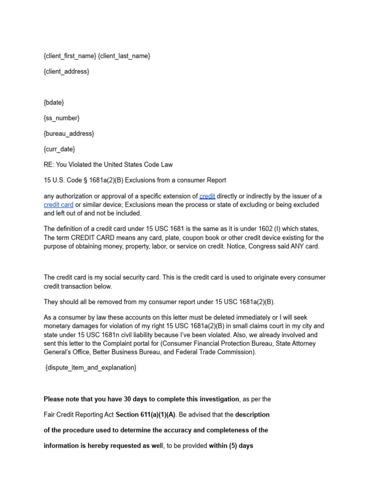 Tyre Exclusion From a Consumer Report Law Letter (1) | PDF | Credit ...