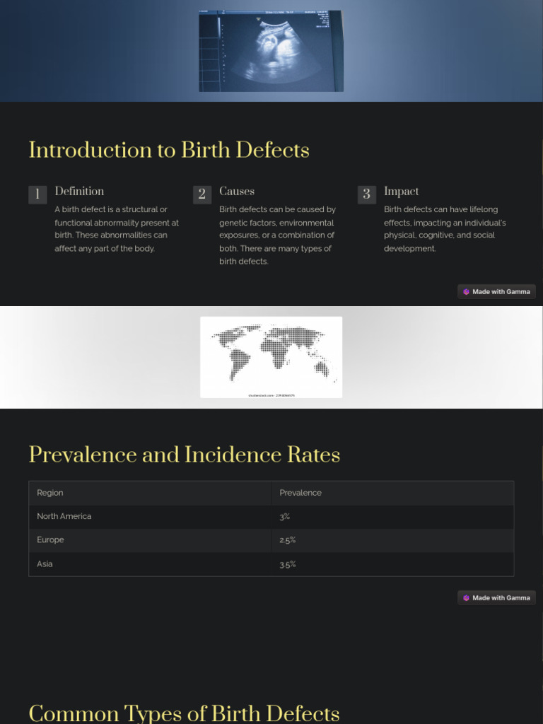 Introduction To Birth Defects | PDF | Medical Specialties | Diseases ...