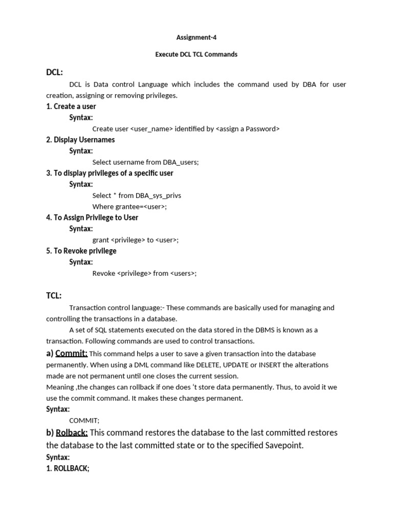 DBMS Assignment 4 Writeup | PDF