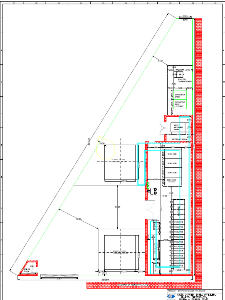 33kV Substation Layout - (03.05.2013) | PDF