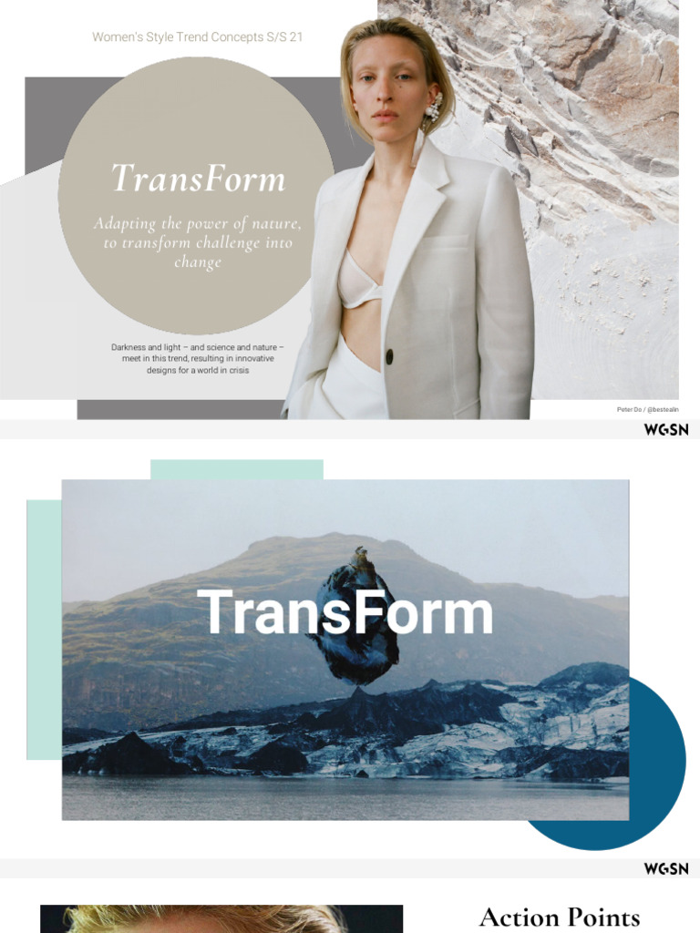 Women S Style Trend Concepts S S 21 TransForm | PDF