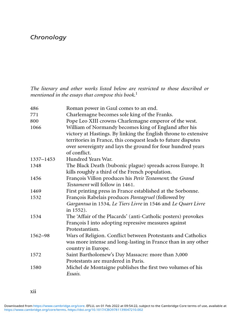 06.0 PP Xii XX Chronology | PDF | French Revolution | Vichy France