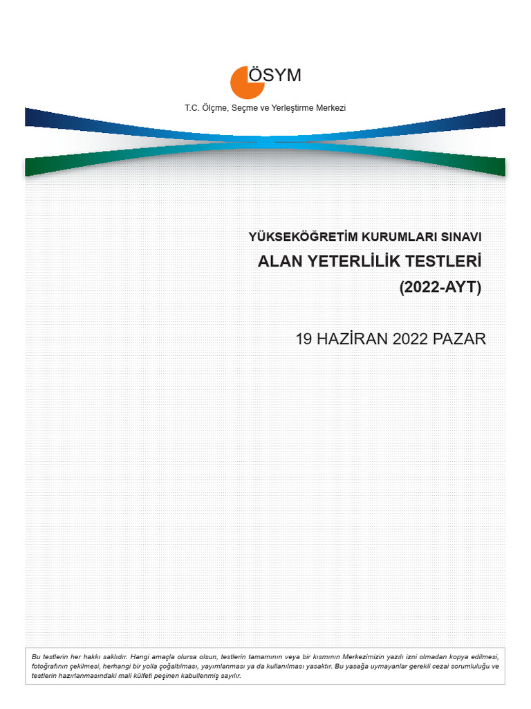 yks_2022_ayt | PDF