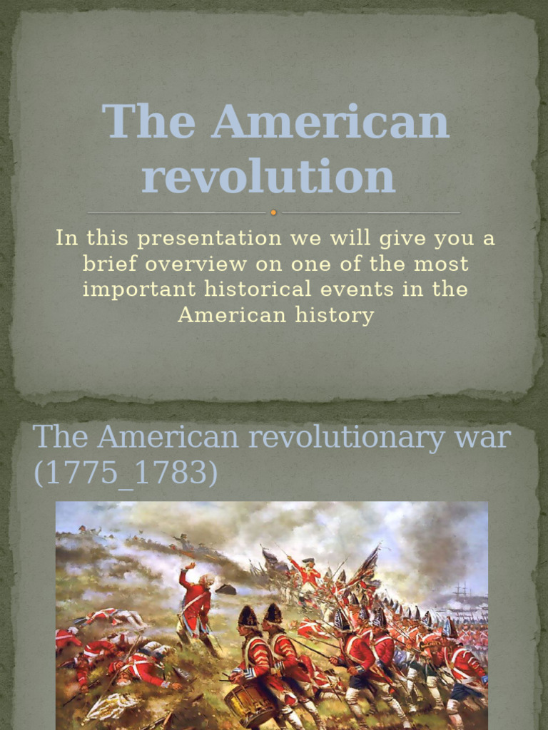 American Revolution | PDF