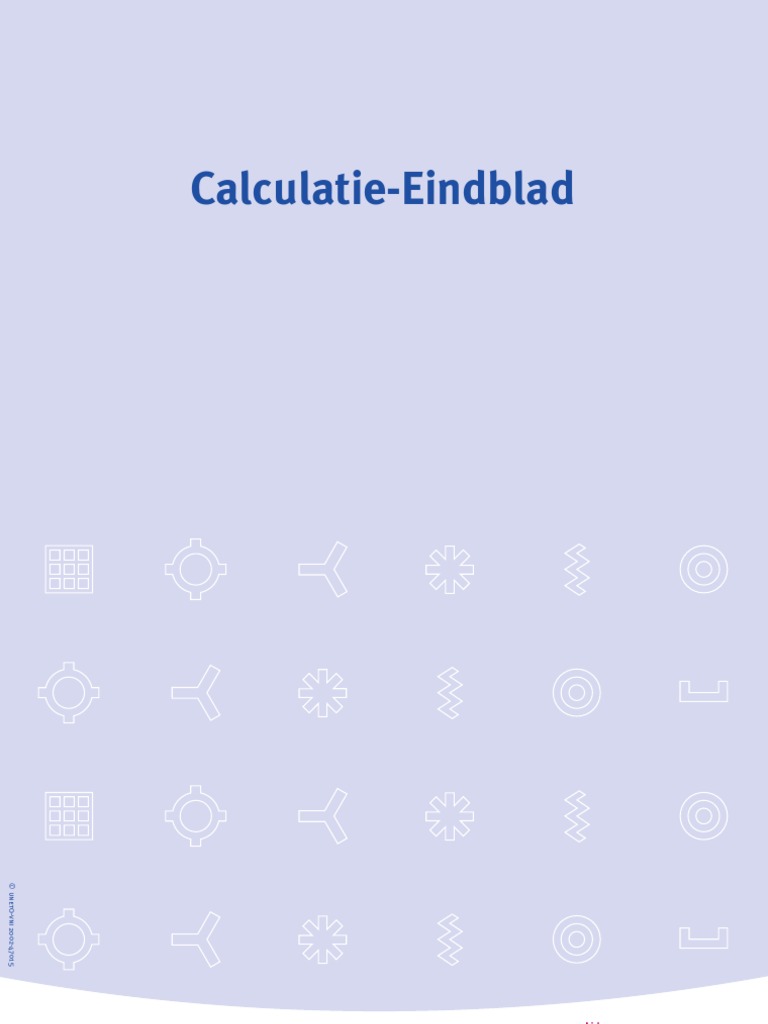 Calculatie Blad Uneto Uitgebreid Met Toelichting | PDF