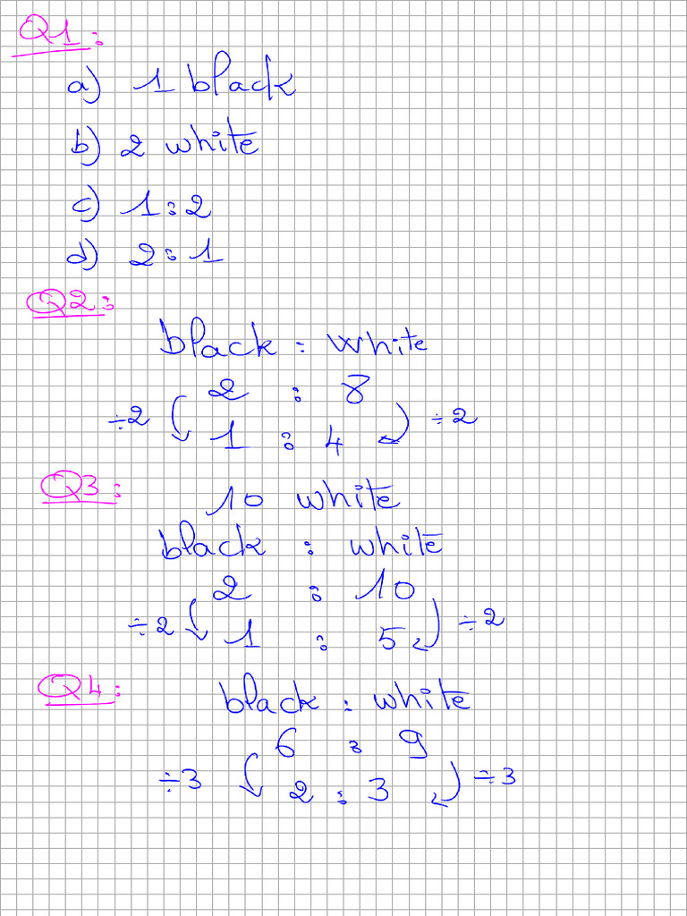 Homework Answer Key 12.1 YEAR 7 | PDF