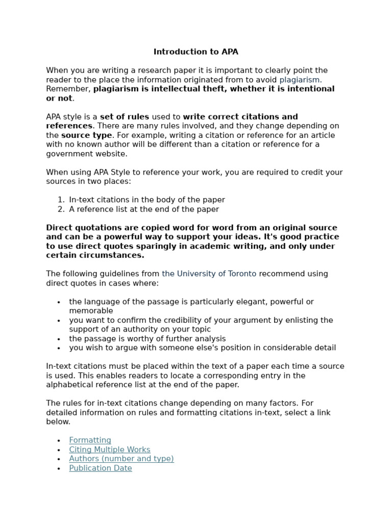 APA Guidelines ADMS 3015 2024 | PDF | Citation | Apa Style