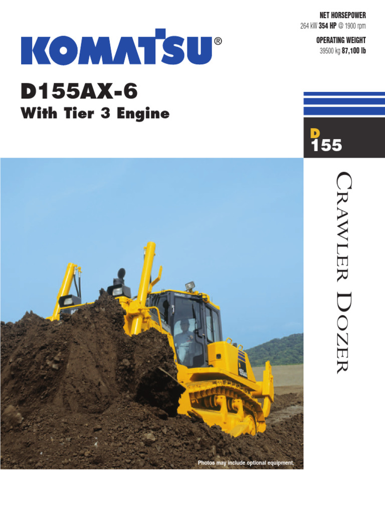 D155 AX-6 | PDF | Horsepower | Manual Transmission