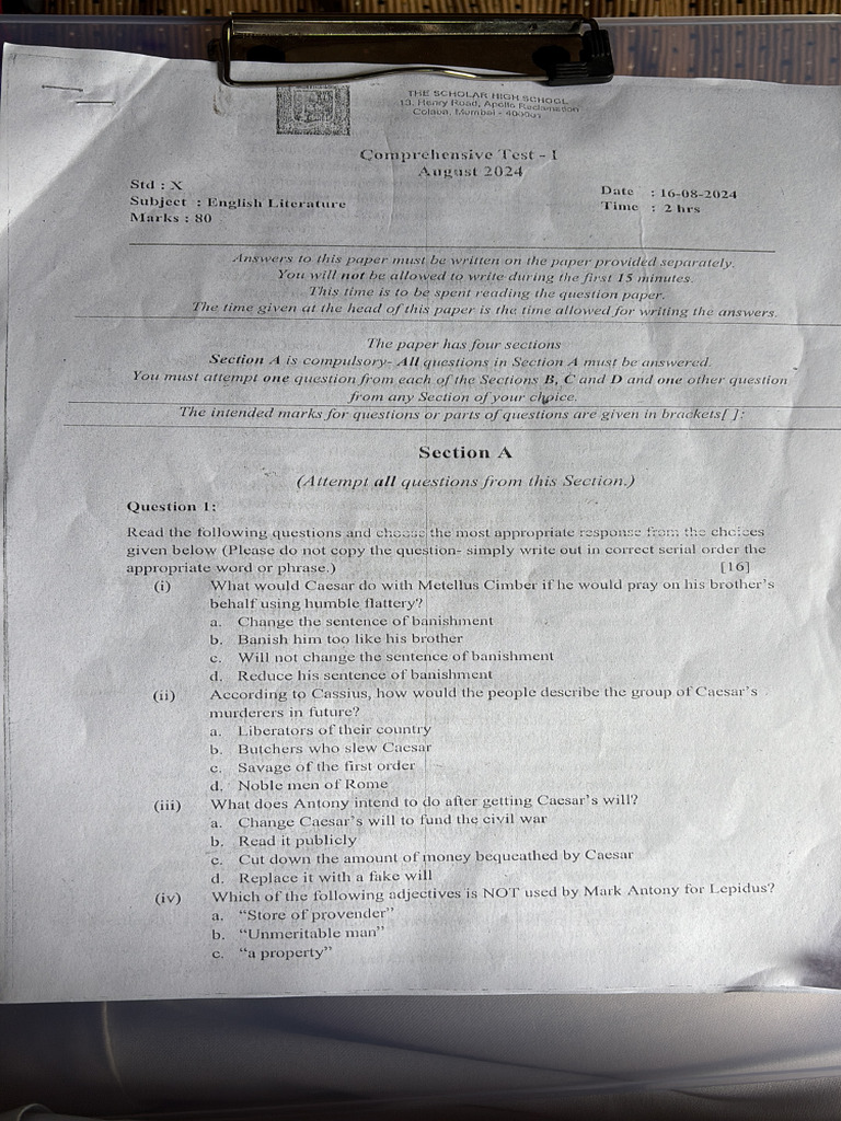 Scholar High School | PDF