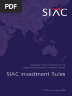 SIAC-Model Arbitration Clause | PDF