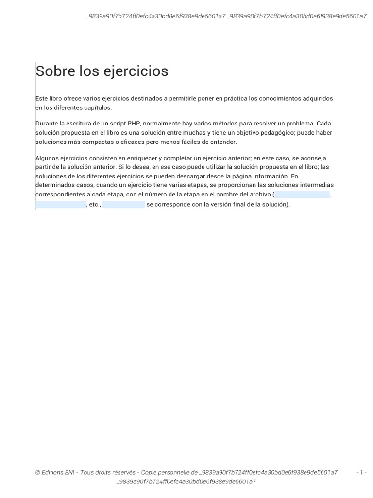 Ejercicios Prácticos de PHP | PDF