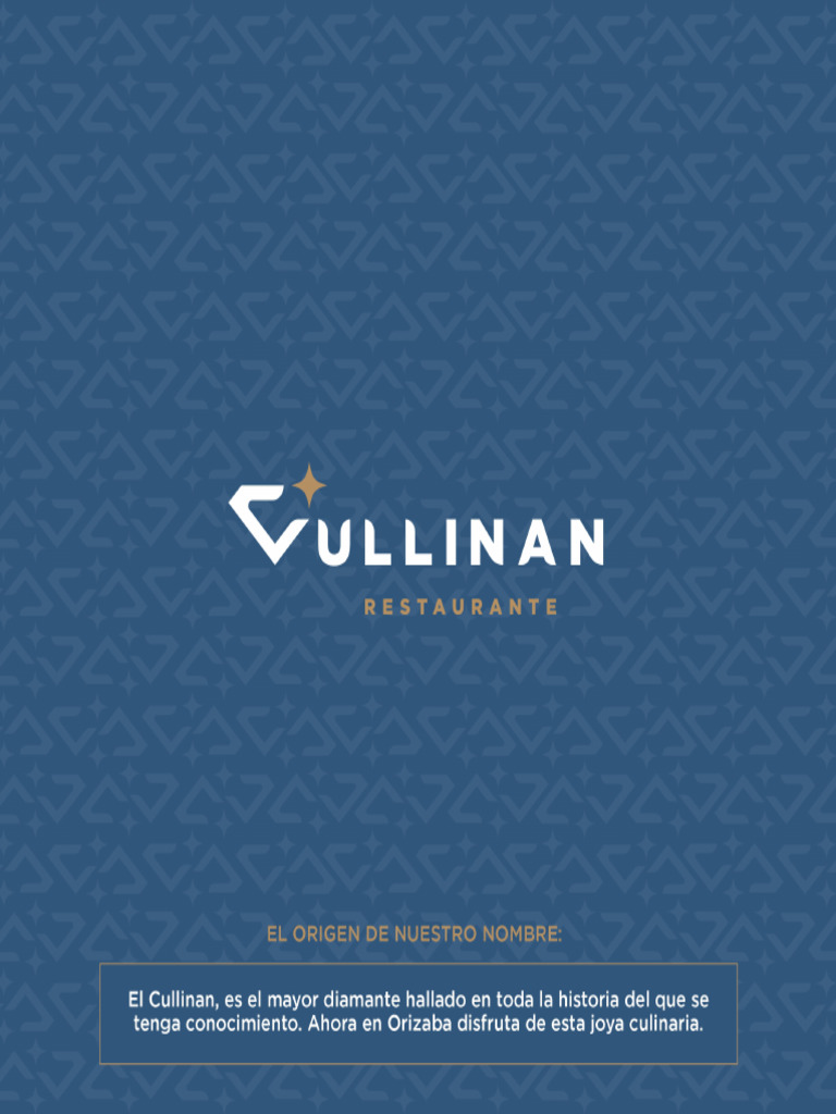 Menu Digital Cullinan | PDF