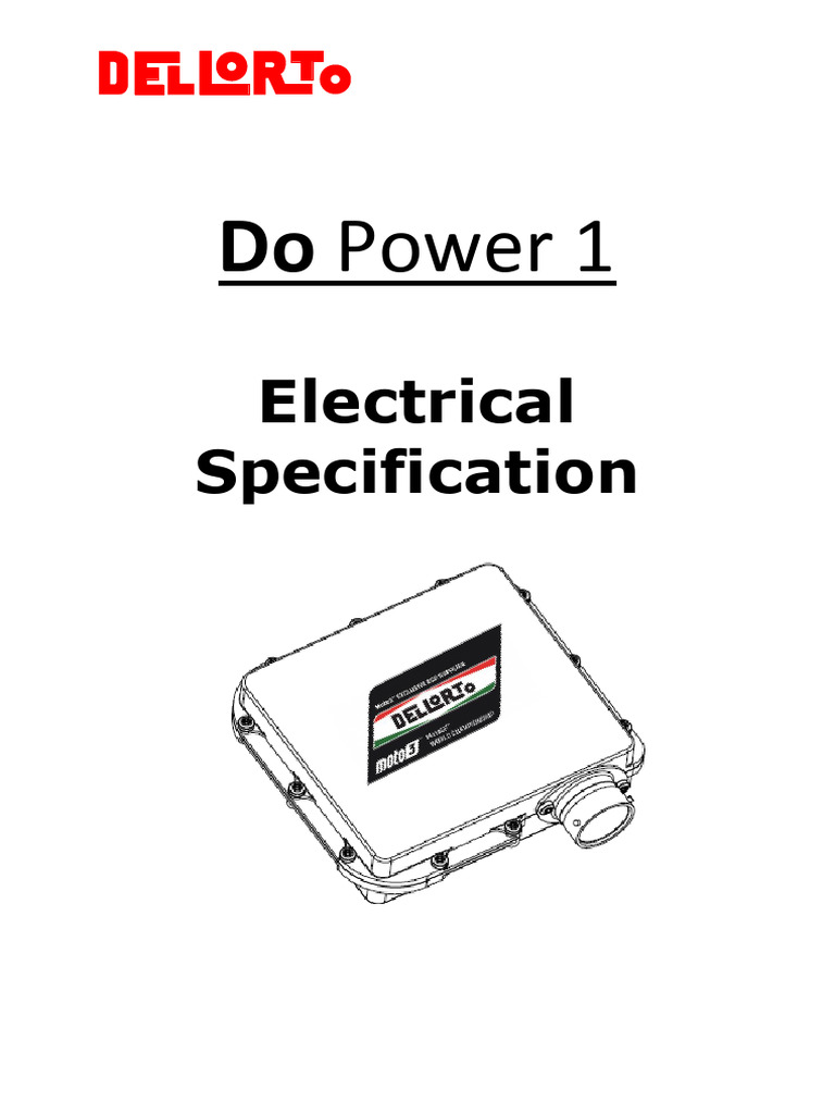 DoPOWER1-Electrical-specs_v02 | PDF | Computing | Manufactured Goods